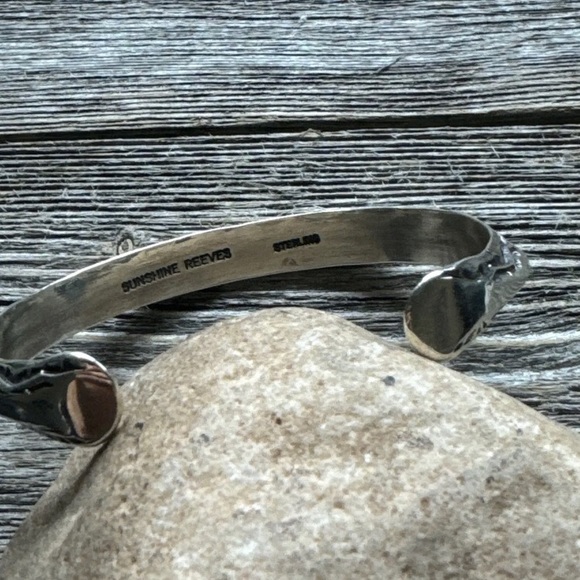 Jewelry | 7 Inch Sunshine Reeves 925 Sterling Silver Stacker Stamped ...